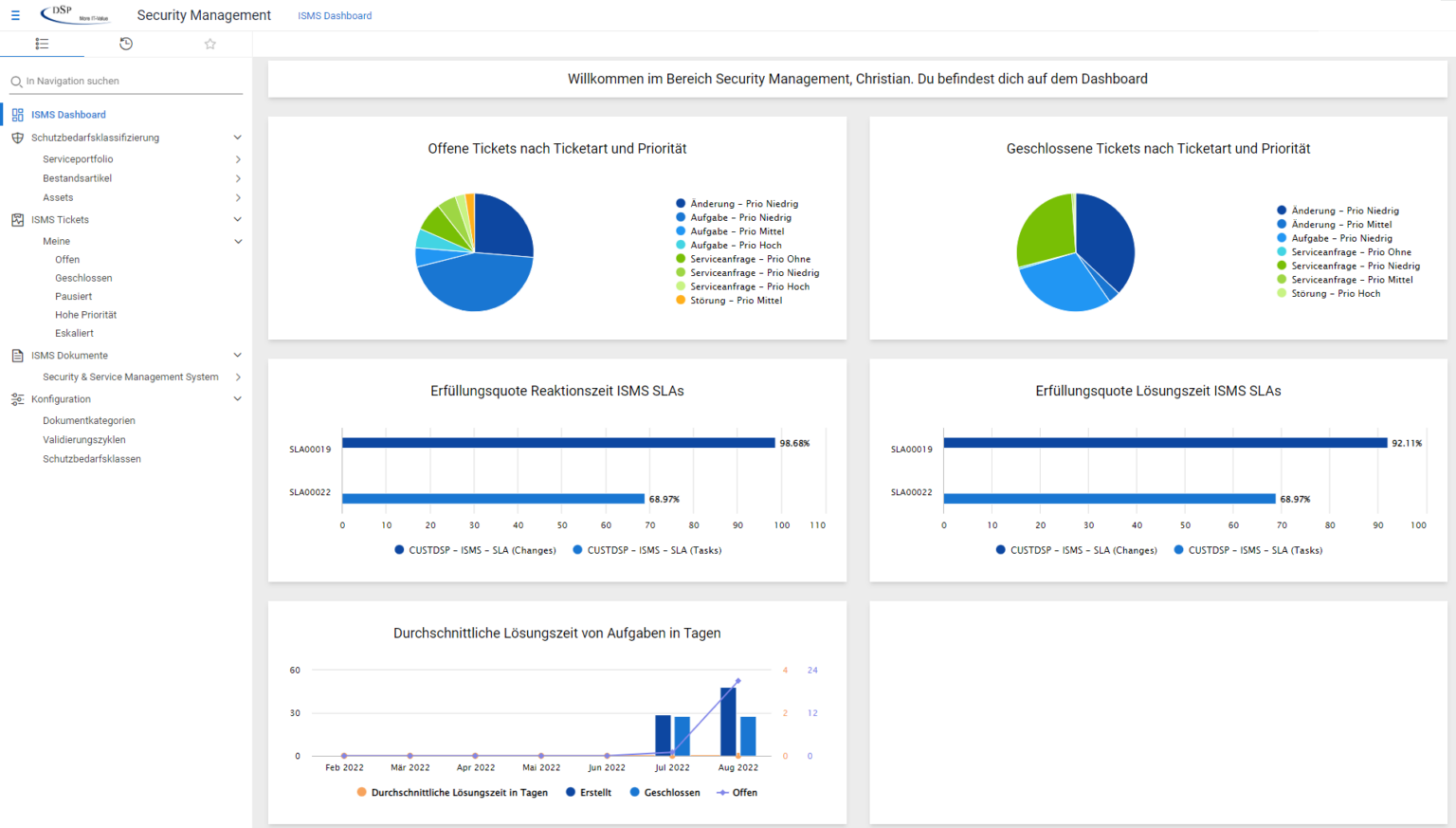 Information Security Mgmt. System – DSP IT Service GmbH Bad Homburg ...